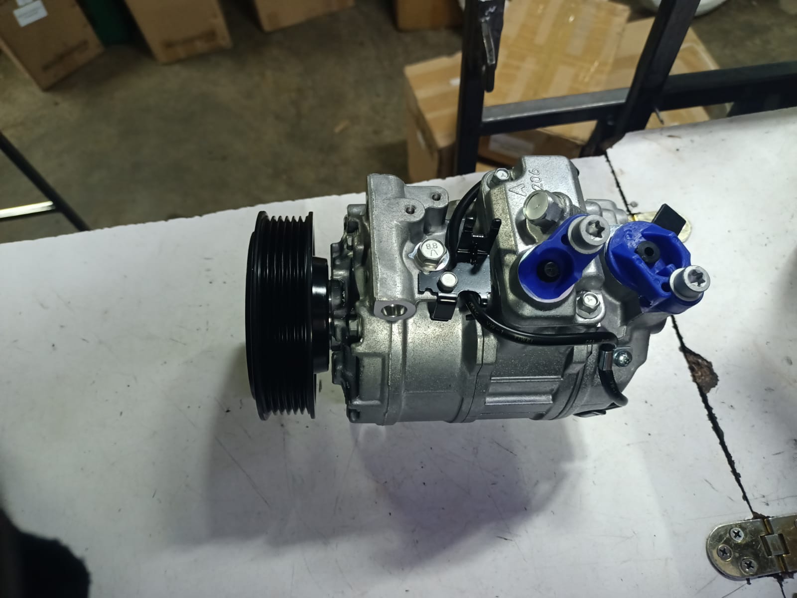 New A/C Compressor Pump for VW Touareg / Audi Q7 Diesel